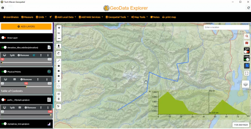 Hometest - GeoData Explorer App